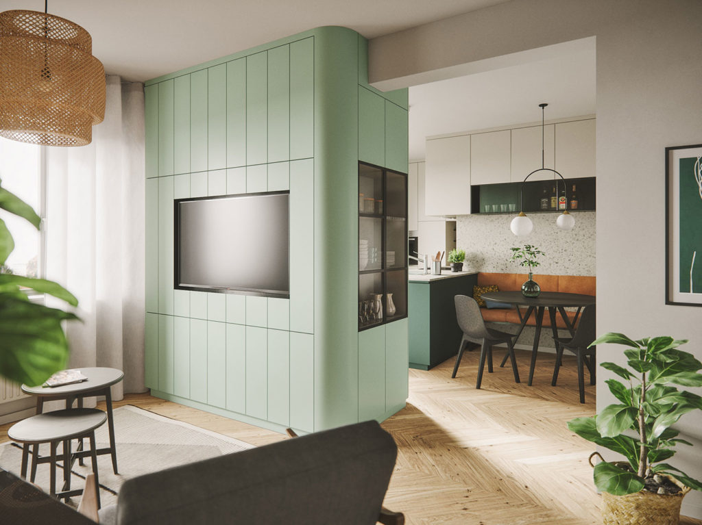 Retro vibe - Apartment Interior Design | Prostornina | Interior Design