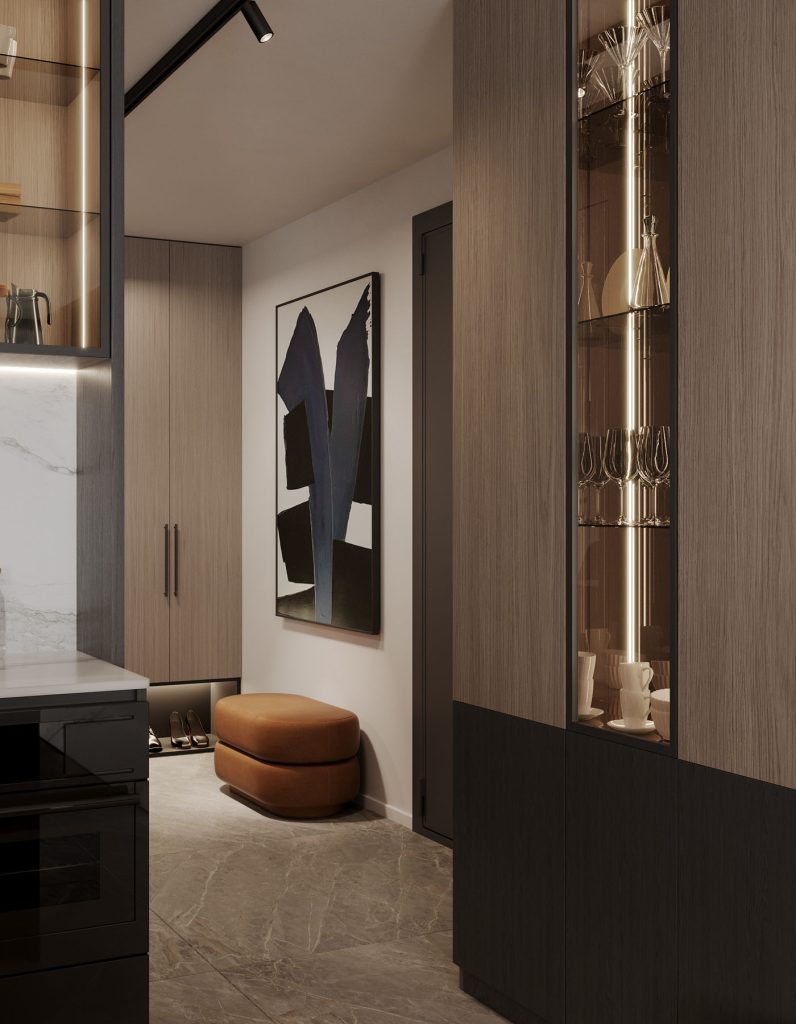 Elegant Mist - Family Home Interior Design | Prostornina | Interior Design